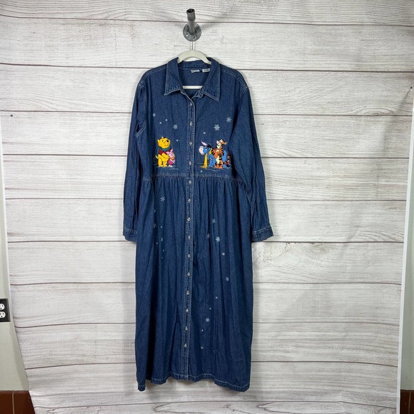 Disney | Dresses | Vintage Disney Catalog Winnie The Pooh Snowflake ...